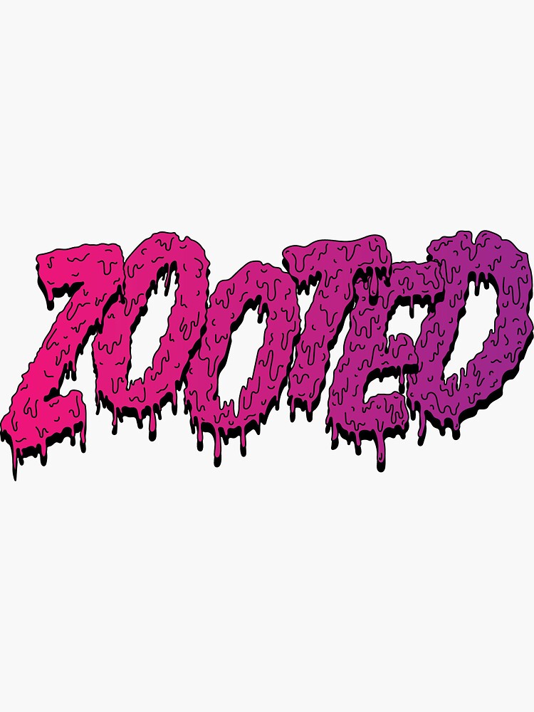 "Zooted" Sticker for Sale by lizniz | Redbubble