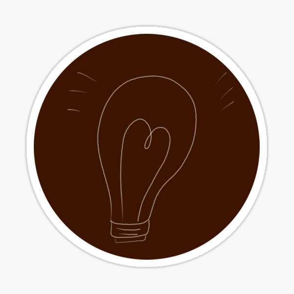 "Light Bulb Sticker" Sticker by dontdoit96 | Redbubble