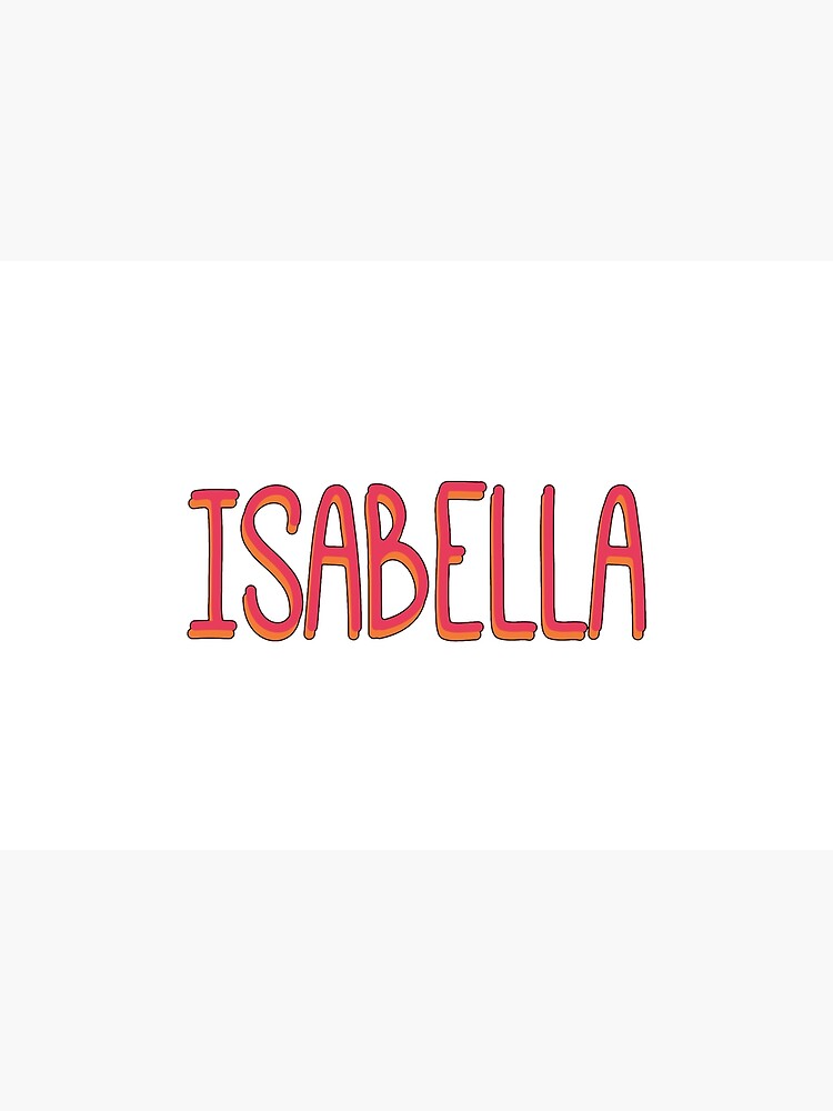 "Isabella" Poster for Sale by Miajeann | Redbubble