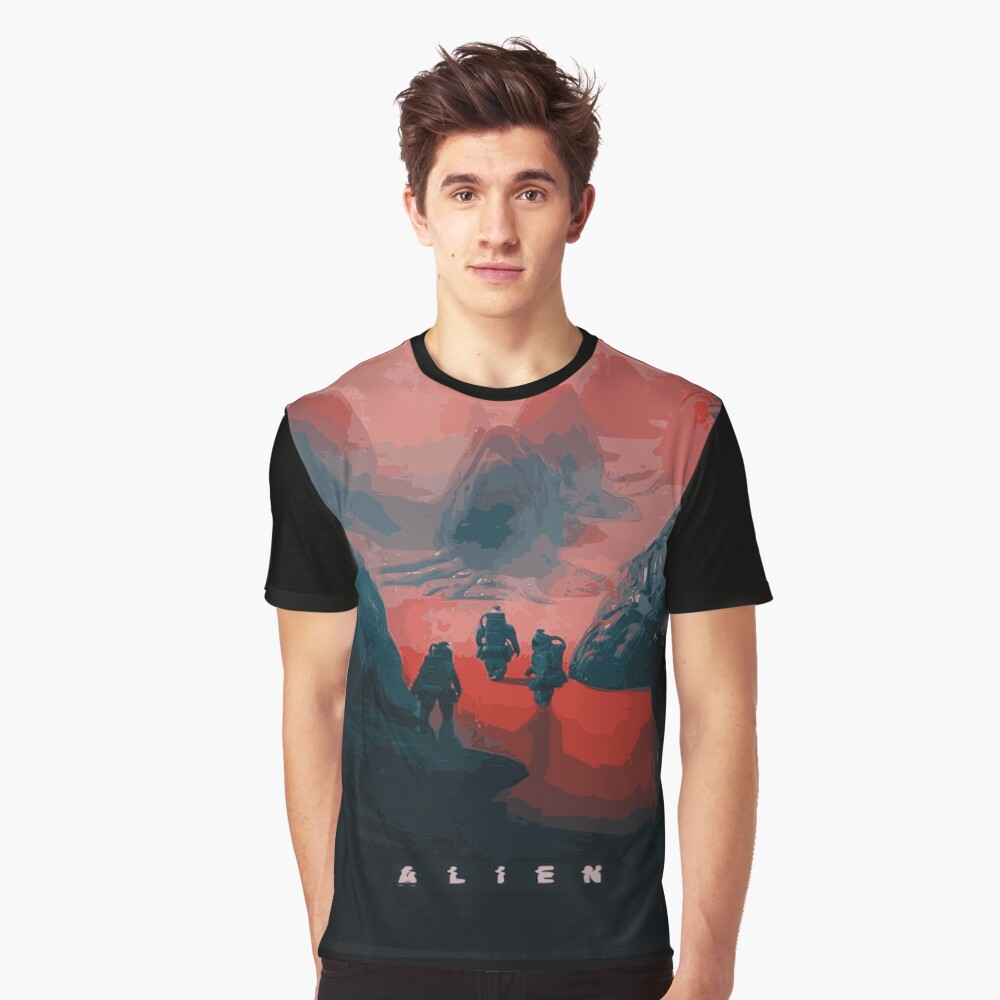 "Alien The Movie Sci-Fi Artwork" Poster for Sale by L. Layne | Redbubble