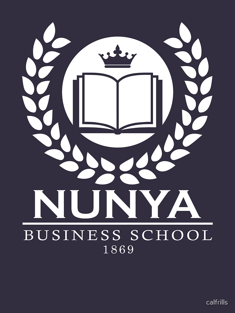 "Nunya Business School" Hoodie von calfrills | Redbubble