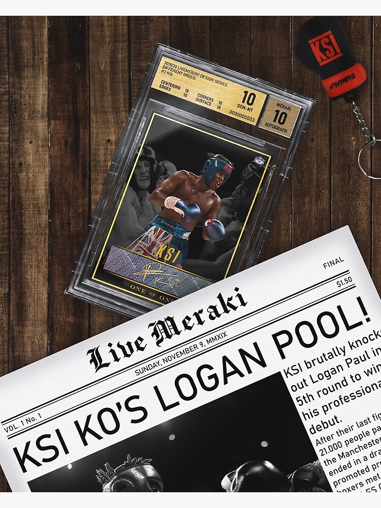 "KSI Signature Card" Poster for Sale by livemeraki | Redbubble