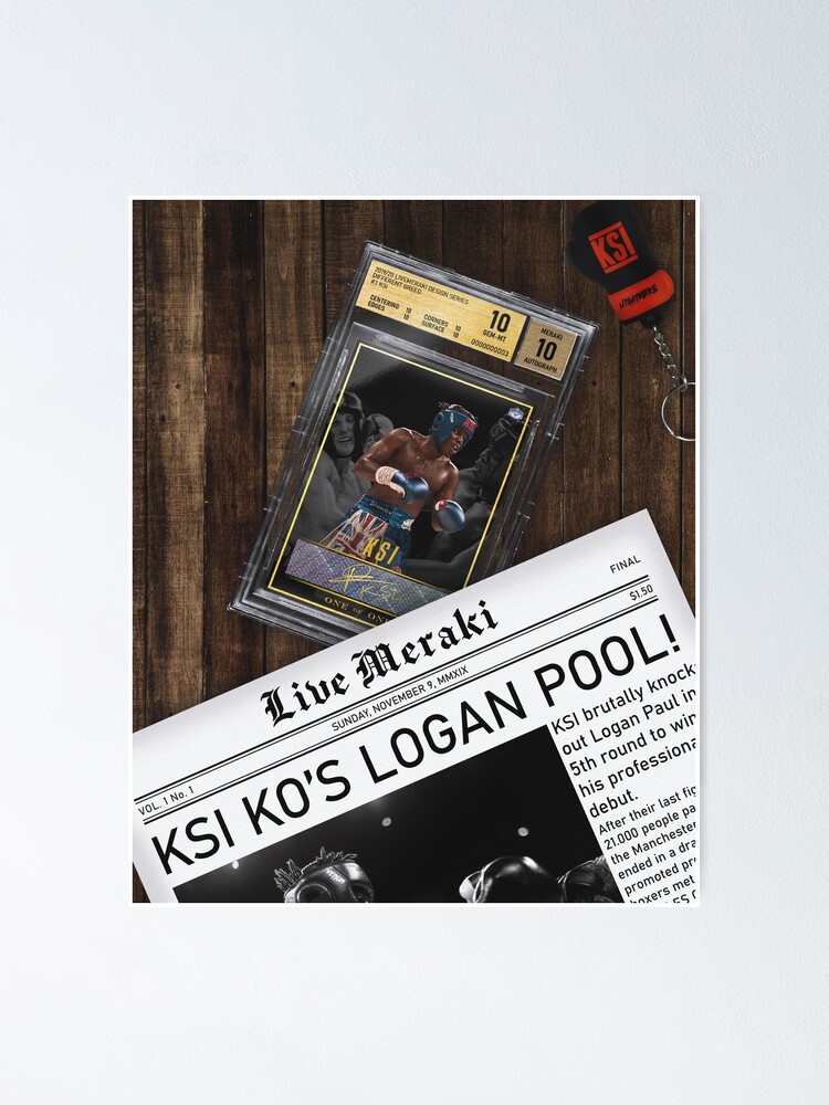 "KSI Signature Card" Poster for Sale by livemeraki | Redbubble