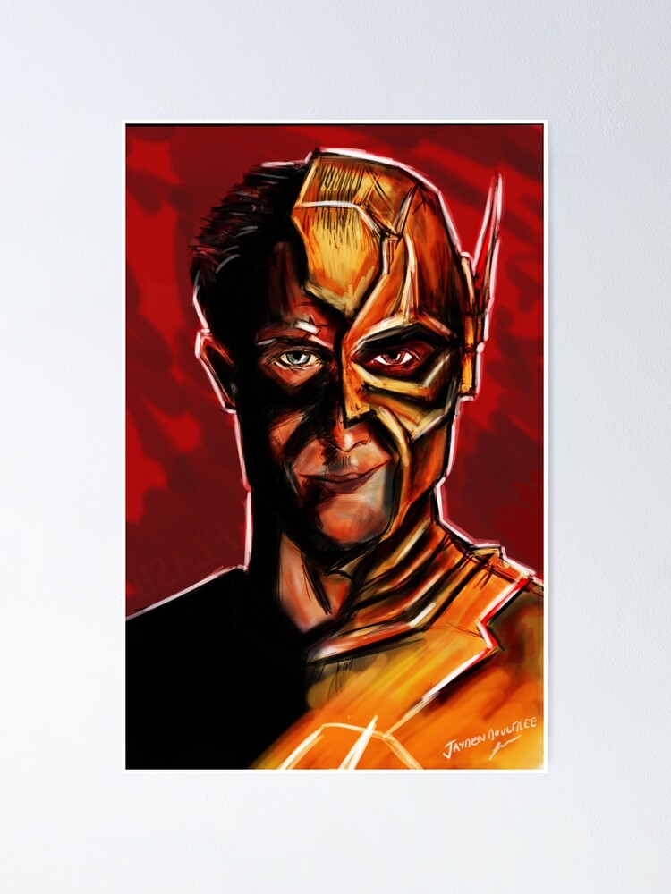 "Reverse Flash" Poster by DoultreeDesigns | Redbubble
