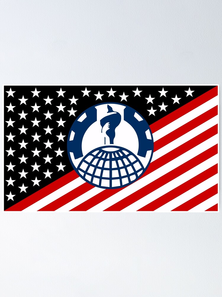 "KaiserReich commonwealth of America flag" Poster for Sale by Thelma-n ...