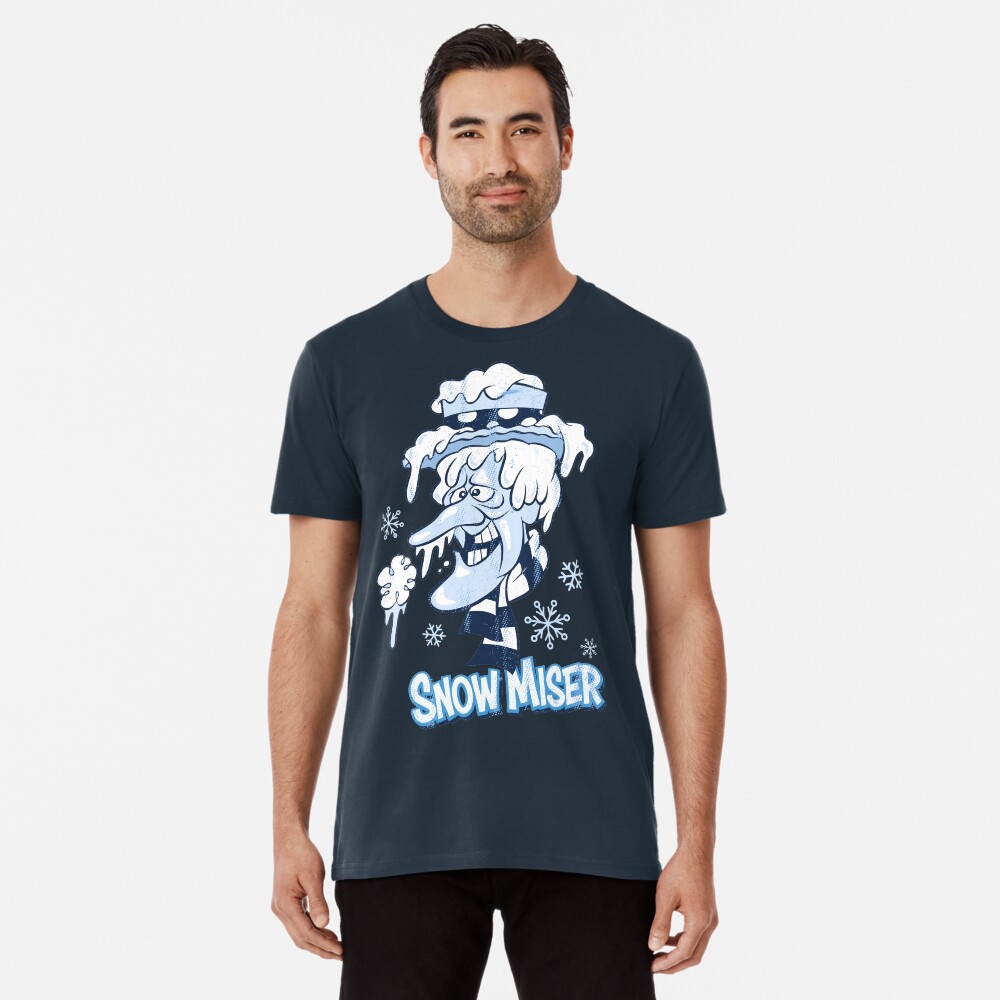 "Snow Miser" Sticker for Sale by rawddesign | Redbubble