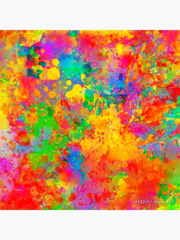"Color splash art" Poster by Hakkiarslan | Redbubble