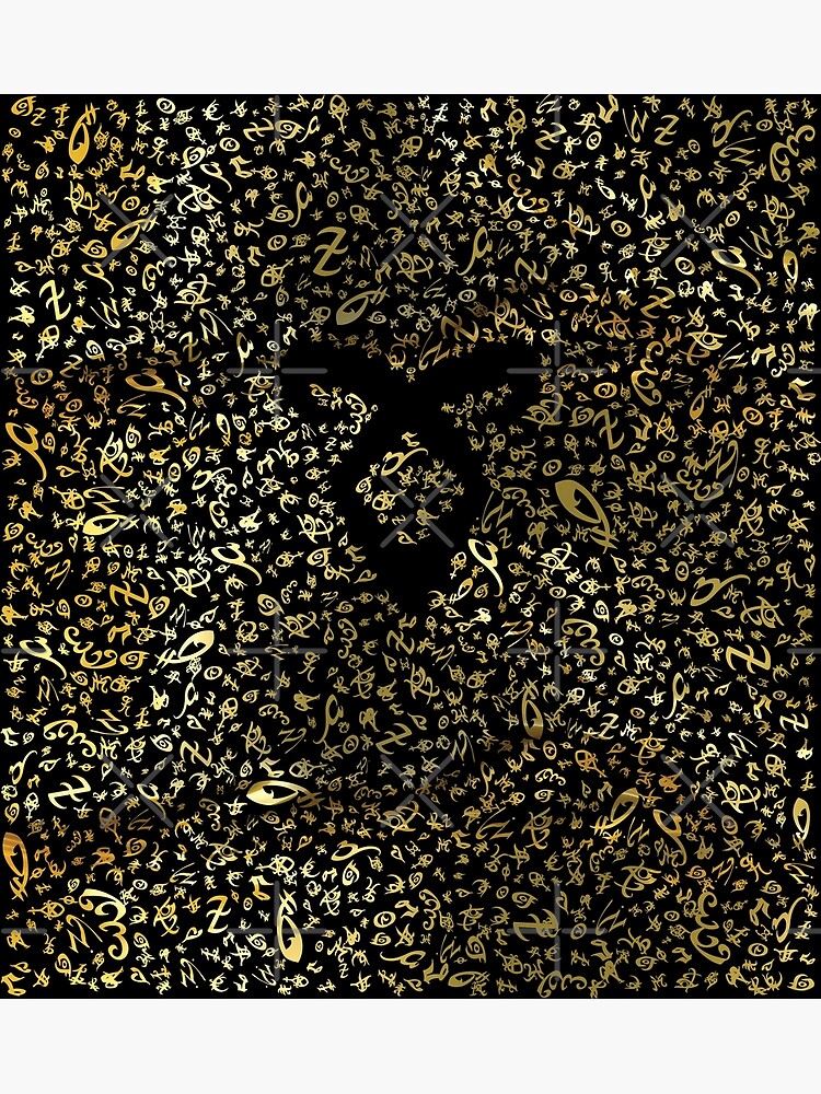 "Shadowhunters rune - pattern / texture with vanishing angelic power ...