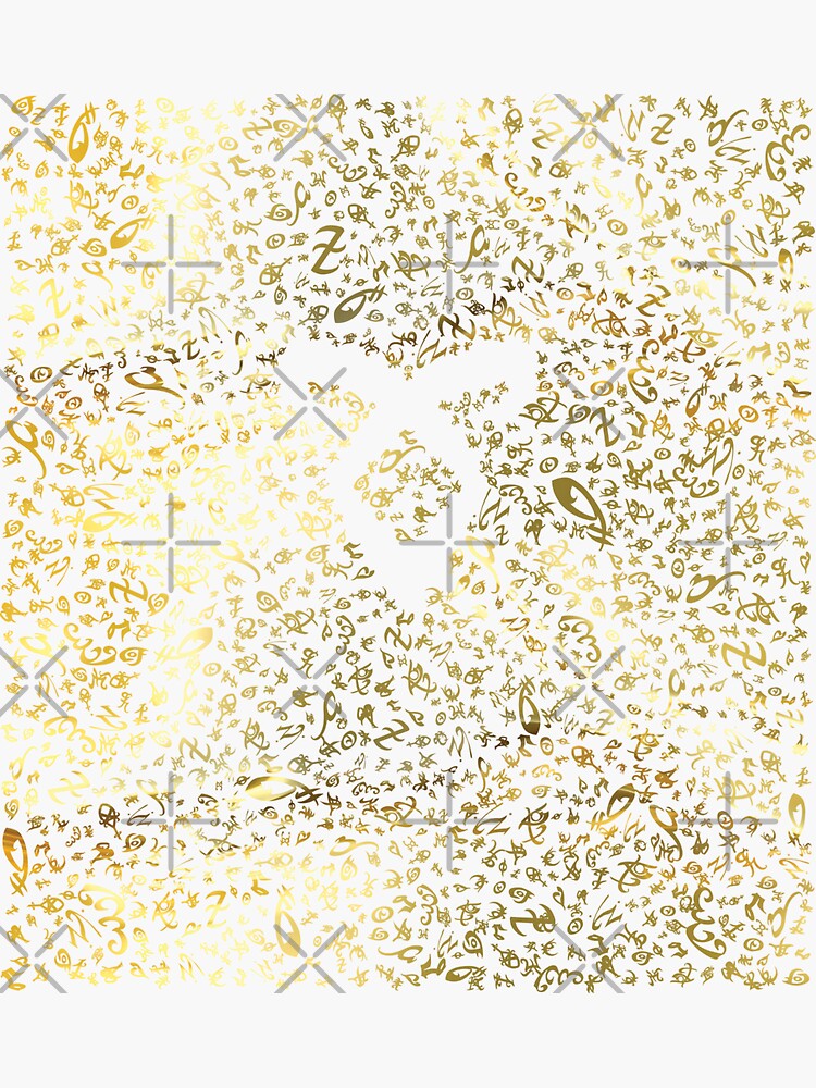 "Shadowhunters rune - pattern / texture with vanishing angelic power ...