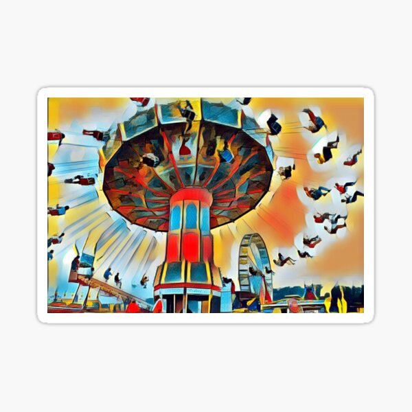 "Swing" Sticker by VanGoghGirl | Redbubble