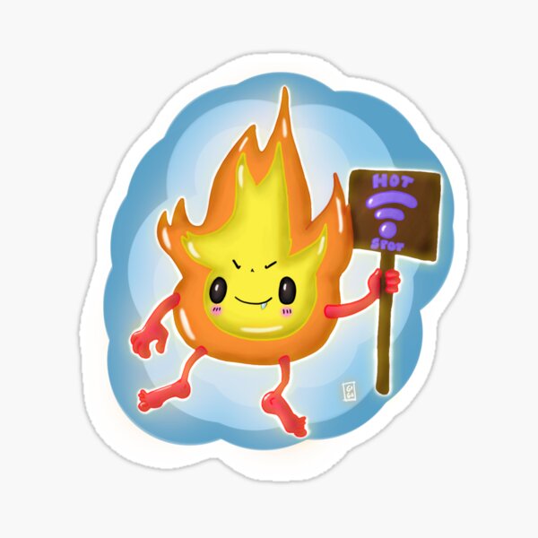 "HotSpot" Sticker for Sale by gigajj | Redbubble
