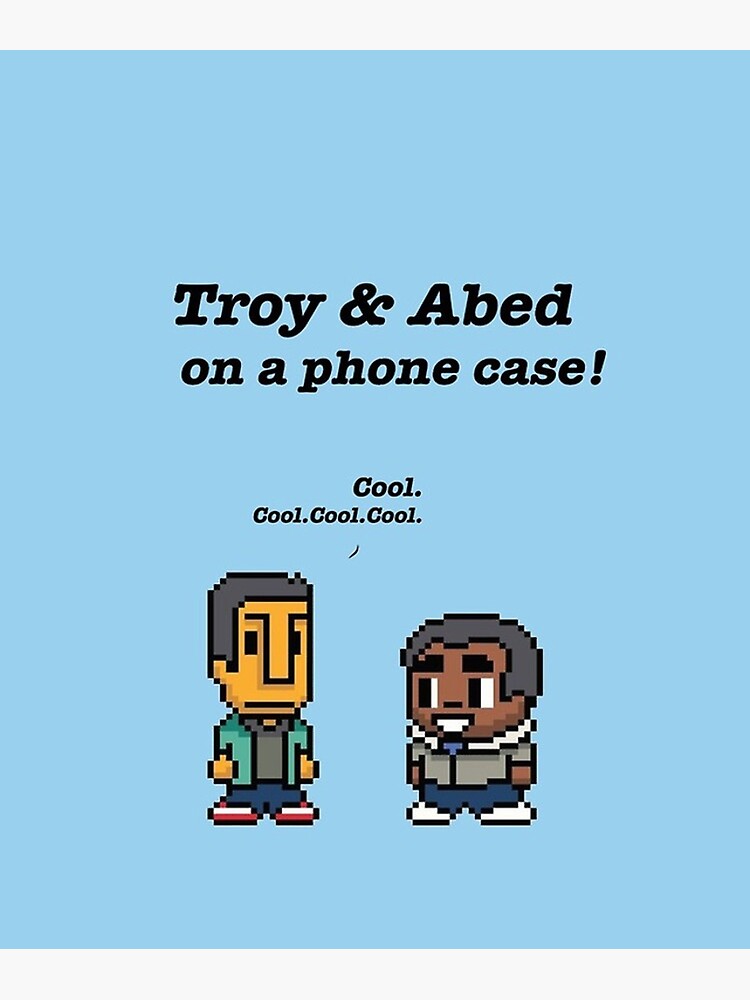 "community troy" Poster by ahamill29 | Redbubble