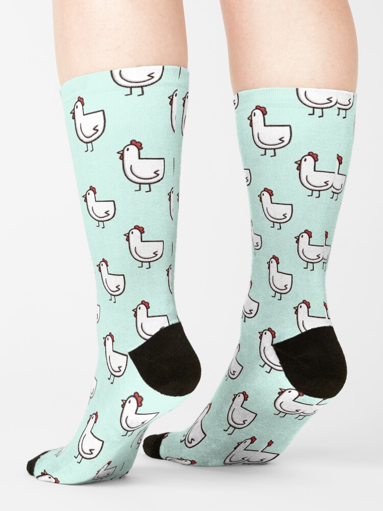 "Chickens!!" Socks for Sale by Sub0write | Redbubble