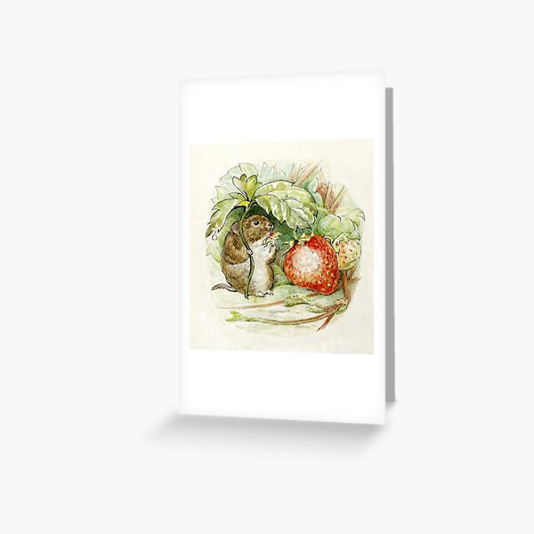 "Beatrix Potter - Timmy Willie Mouse " Greeting Card by forgottenbeauty ...