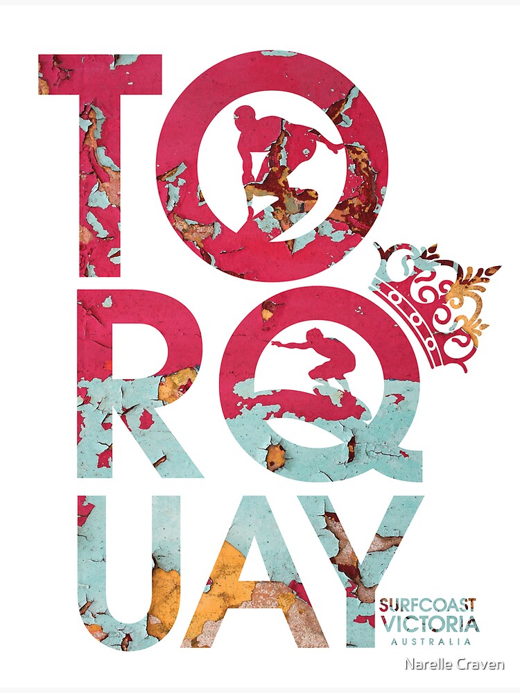 "Torquay" Art Print by Narelle | Redbubble