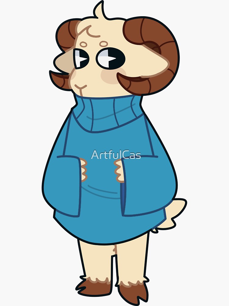 "Liddol Schlatt" Sticker for Sale by ArtfulCas | Redbubble