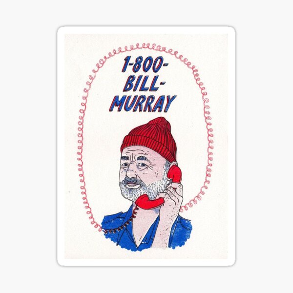 Bill Murray Stickers | Redbubble