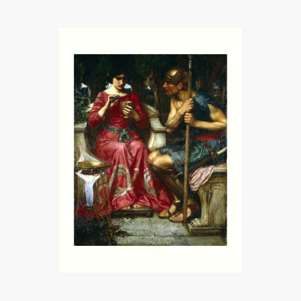 "Jason and Medea - John William Waterhouse" Art Print for Sale by ...