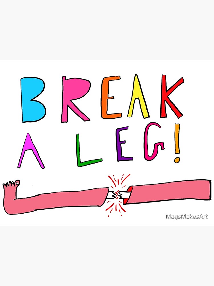 Break A Leg Clipart