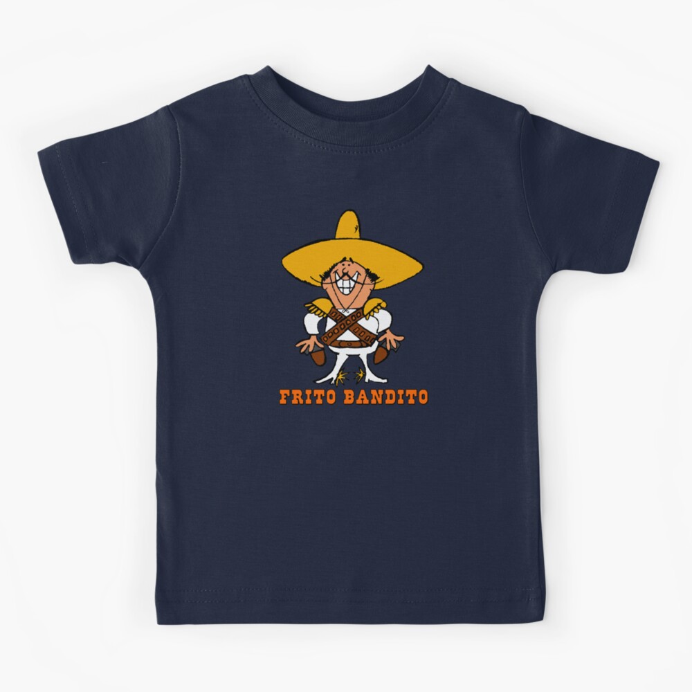 "Frito Bandito" Kids T-Shirt for Sale by Pop-Pop-P-Pow | Redbubble