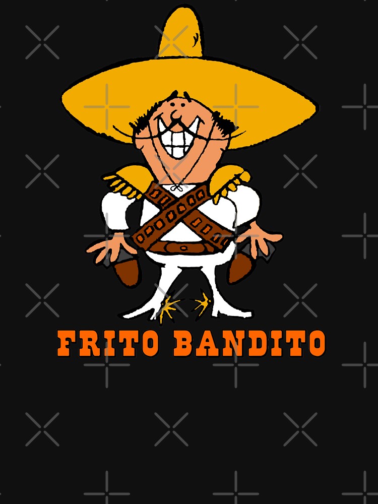 "Frito Bandito" Active T-Shirt for Sale by Pop-Pop-P-Pow | Redbubble