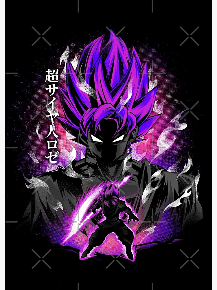 "Dragon Ball Z Super Rose Power" Poster for Sale by Halleydalida ...