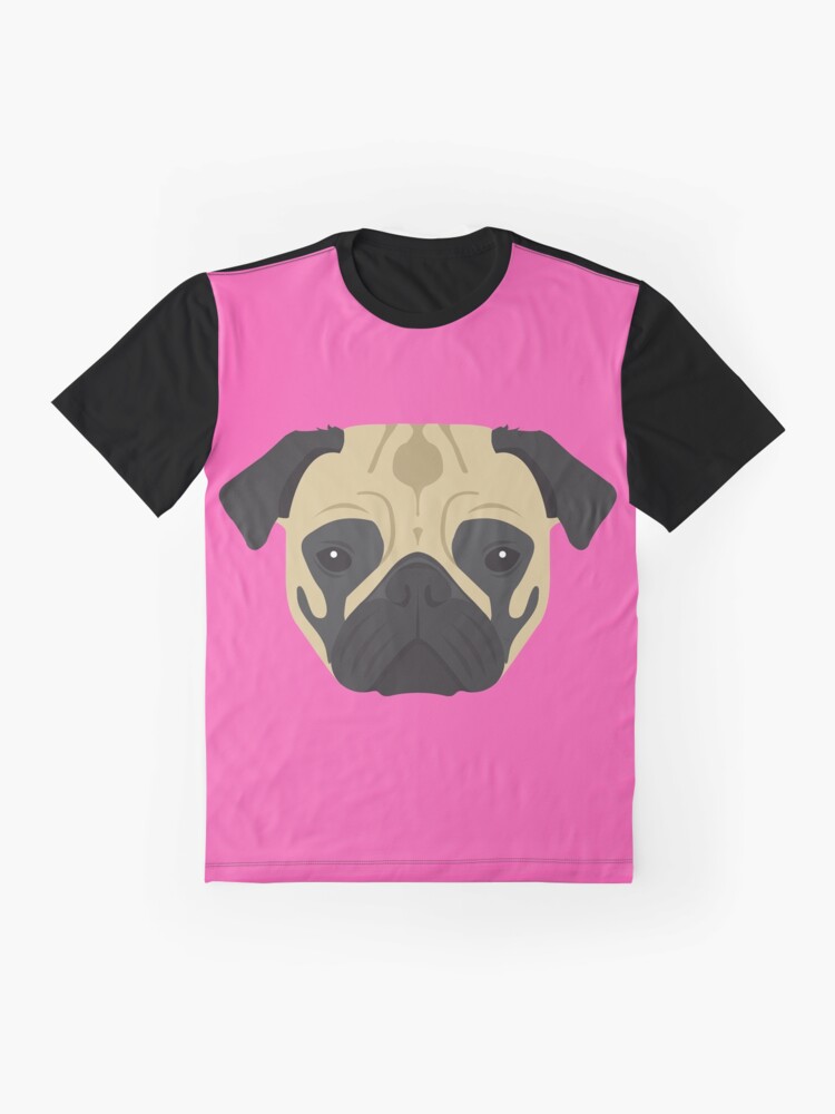 "Pug" T-shirt by threeblackdots | Redbubble