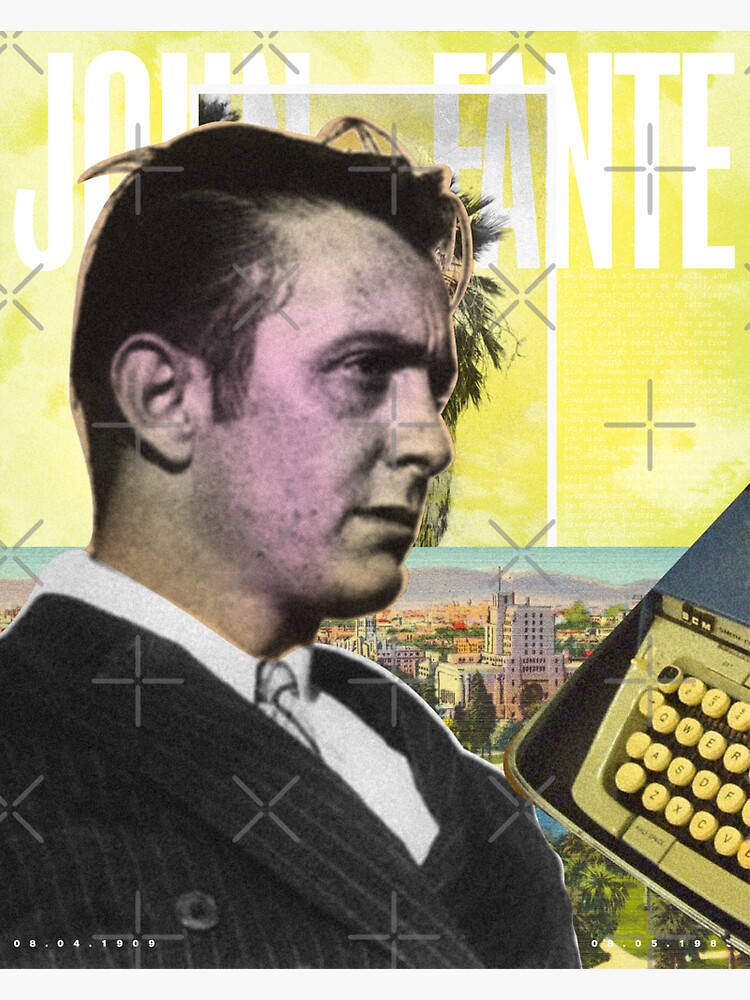 "John Fante - Colorized" Sticker for Sale by quickoss | Redbubble