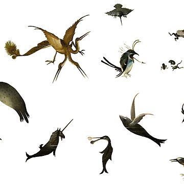 "Exclusive Hieronymus Bosch creature stickers" Sticker for Sale by ...