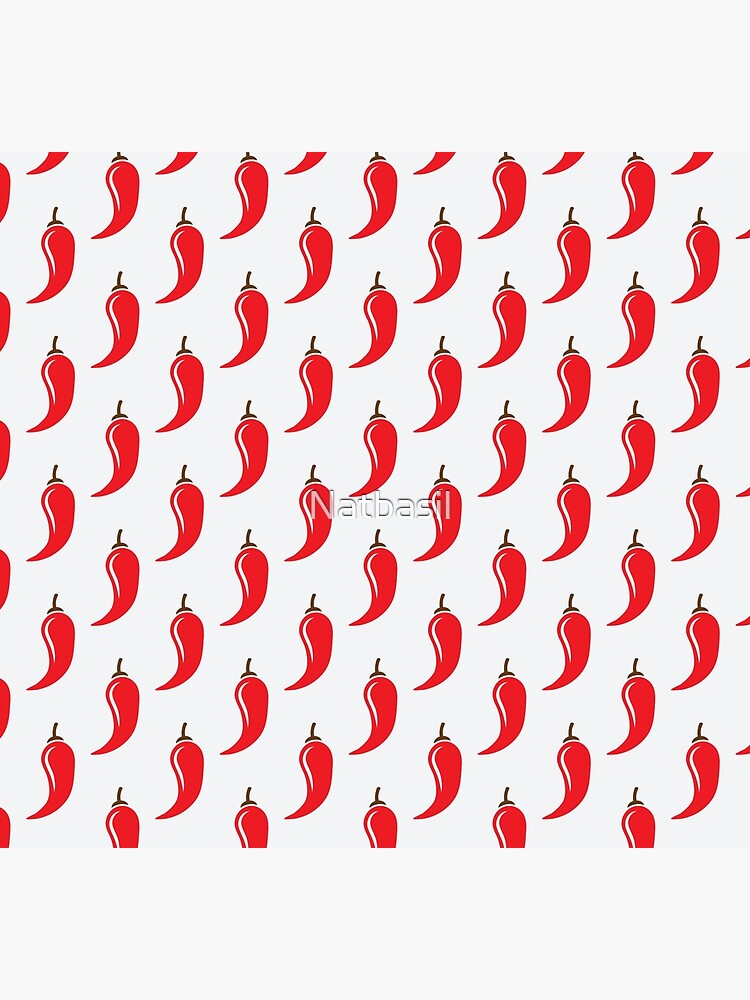 "red chilli pepper pattern" Socks for Sale by Natbasil | Redbubble