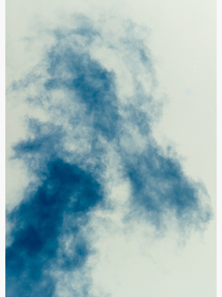 "Cloud figure" Poster for Sale by tomasolsen | Redbubble