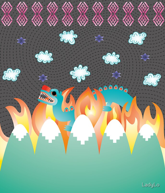 "Cherufe" by LadyLo | Redbubble