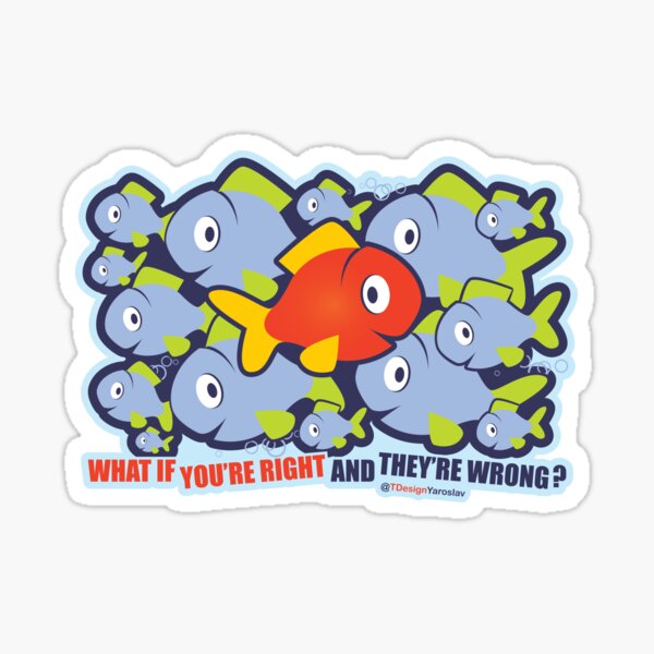 Pegatina «Fargo Fish» de TDesignYaroslav | Redbubble