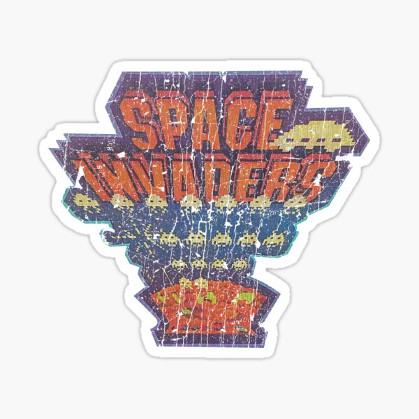 "Space Invaders 1980" Sticker by jacobcdietz | Redbubble