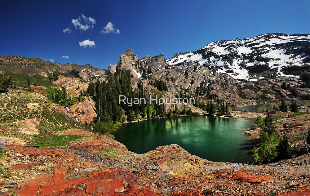 "Lake Blanche, Utah, Summer" by Ryan Houston | Redbubble