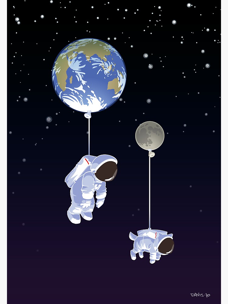 "Spaceboy" Metal Print by Obvian | Redbubble