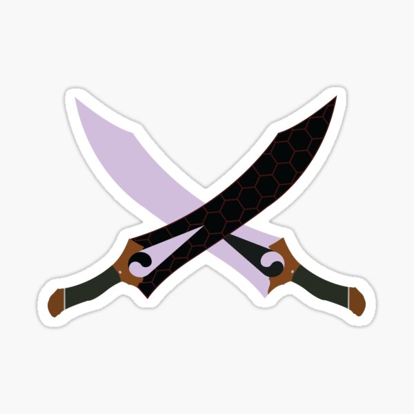 "Gan Jiang & Mo Ye" Sticker for Sale by fairywrendesign | Redbubble