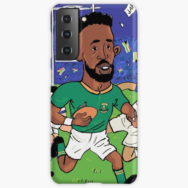 "Siya Kolisi Springbok Captain" Samsung Galaxy Phone Case for Sale by ...