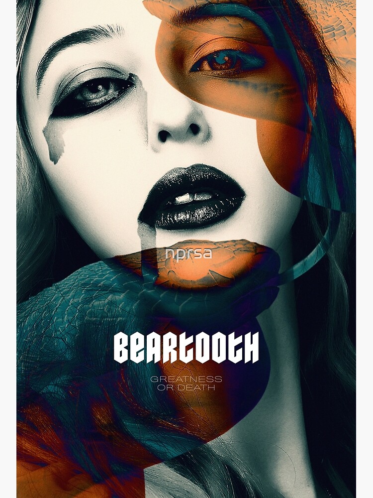 "BEARTOOTH - Snake Charmer 1 (Greatness or Death)" Poster for Sale by ...