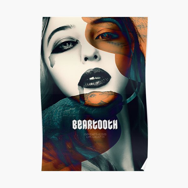 "BEARTOOTH - Snake Charmer 1 (Greatness or Death)" Poster for Sale by ...
