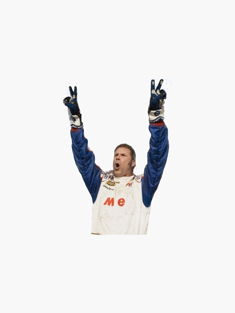 "Ricky Bobby" Sticker for Sale by mckenzielacount | Redbubble