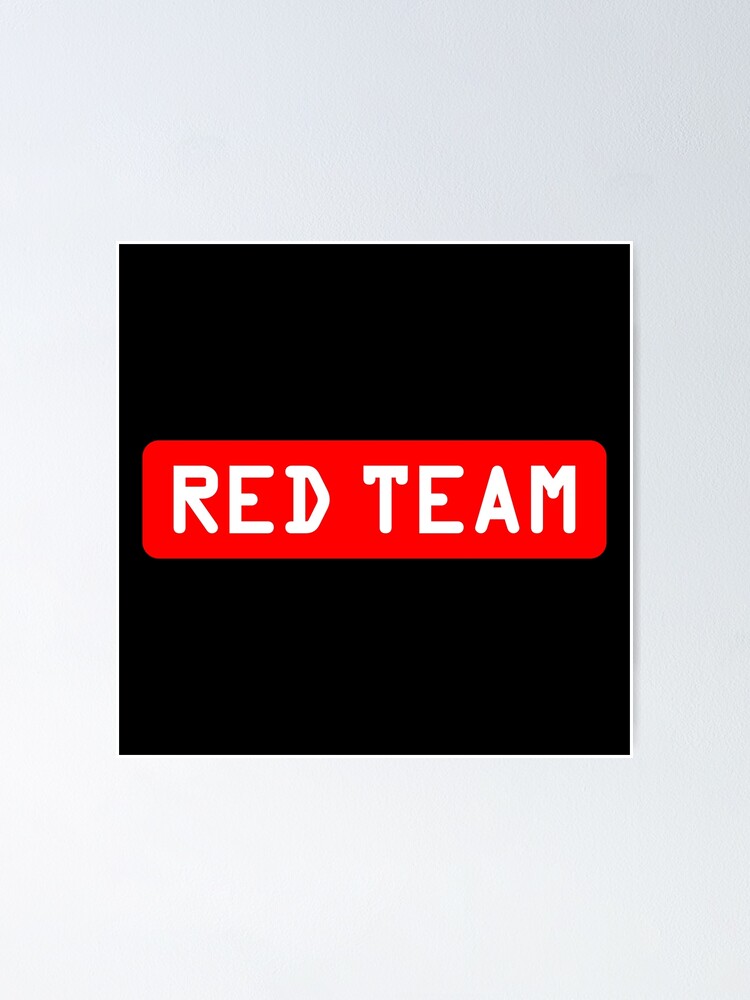 "Red Team Offensive Hacker" Poster for Sale by adidabu | Redbubble