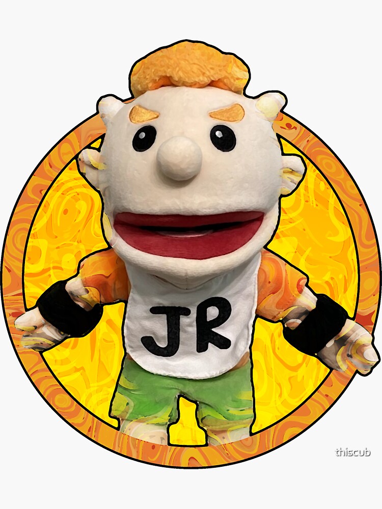 "NEW SML JUNIOR" Sticker for Sale by thiscub | Redbubble