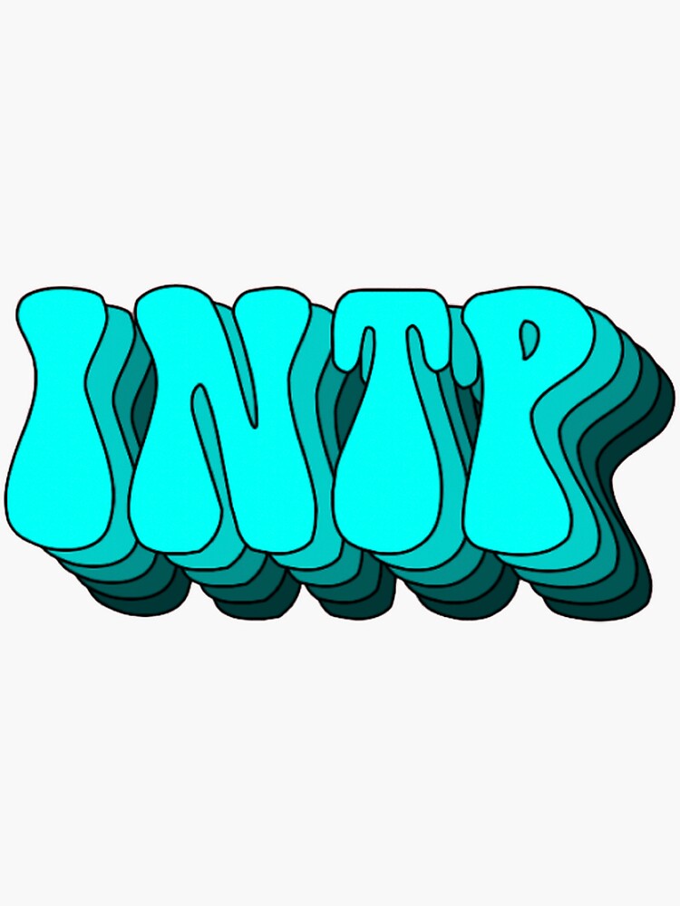 "Gr00vy INTP" Sticker by cerealsinner | Redbubble