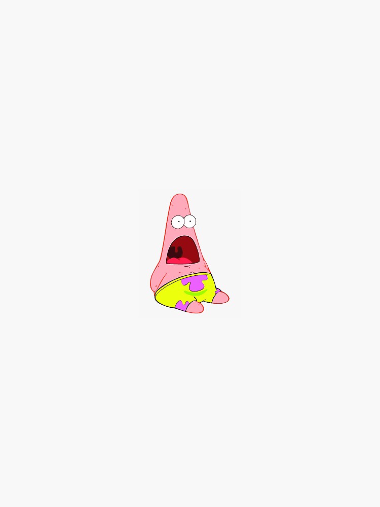 "Patrick Star" Sticker by somehowcute | Redbubble