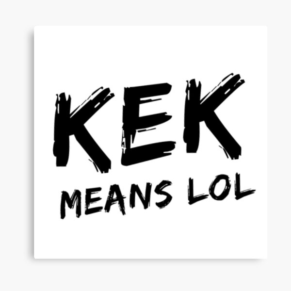 Kek Canvas Prints | Redbubble