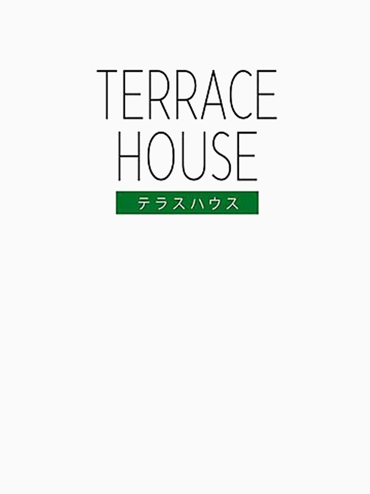 "Terrace House Logo Print Graphic" T-shirt for Sale by fancynancypart1 ...