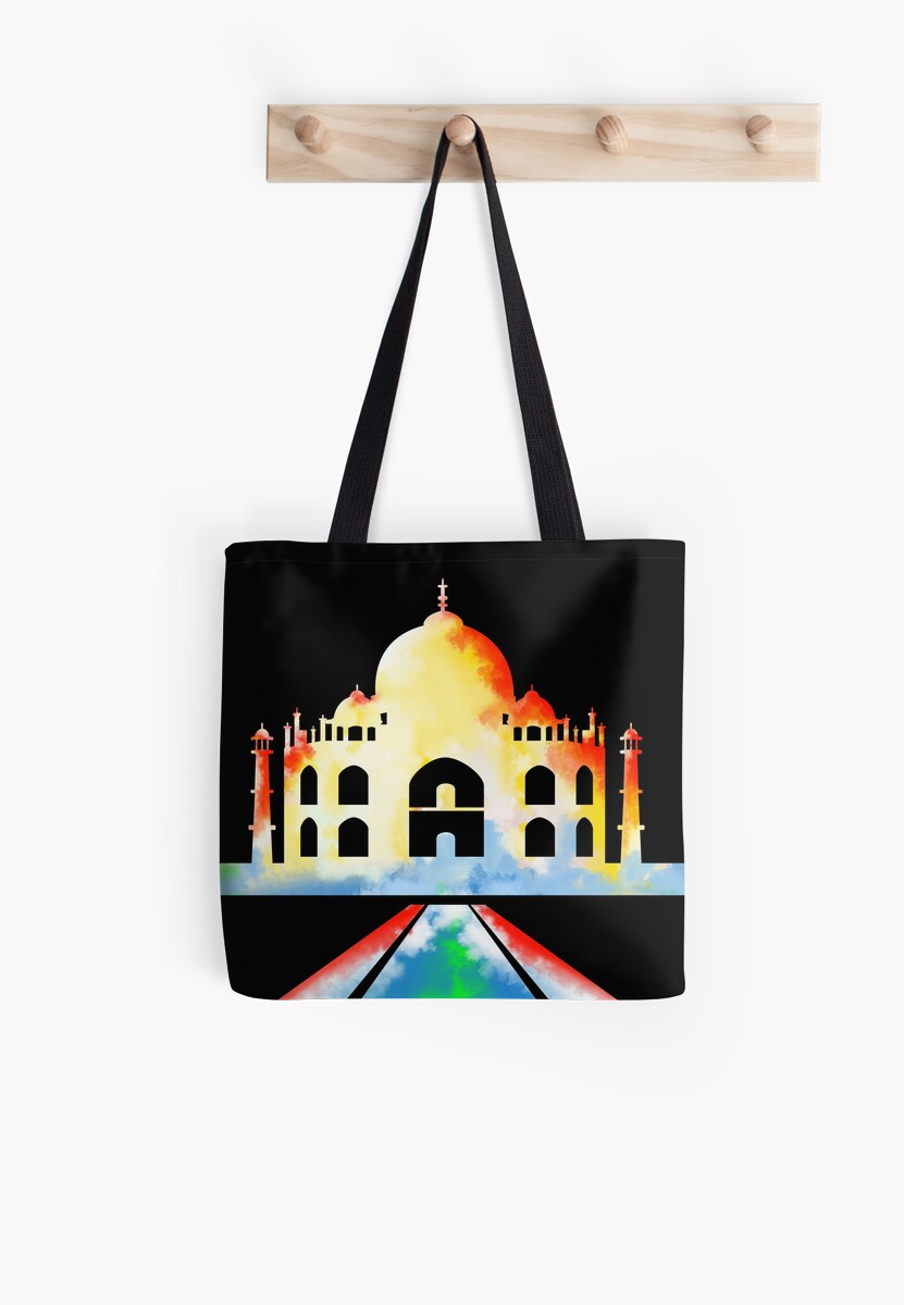 "Taj Mahal" Tote Bag by piedaydesigns | Redbubble