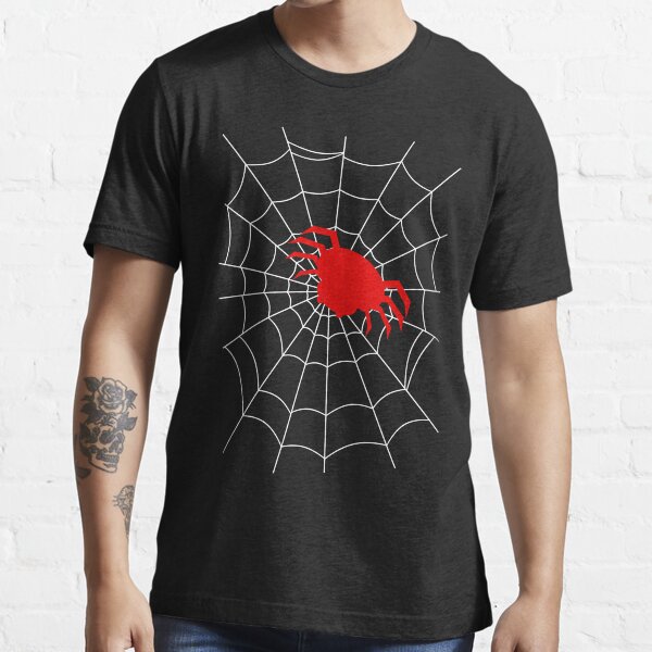 "Simple Spider in a Web" T-shirt for Sale by mdkgraphics | Redbubble ...