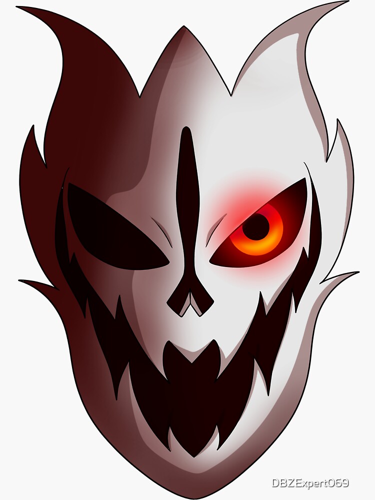 "Underfell Gaster Blaster" Sticker for Sale by DBZExpert069 | Redbubble